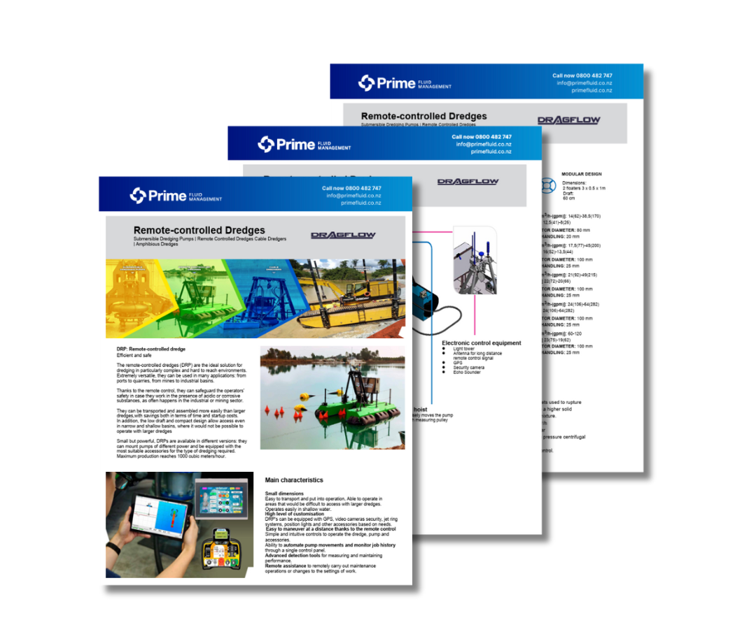 Prime Fluid Management | Dredges Brochure Download